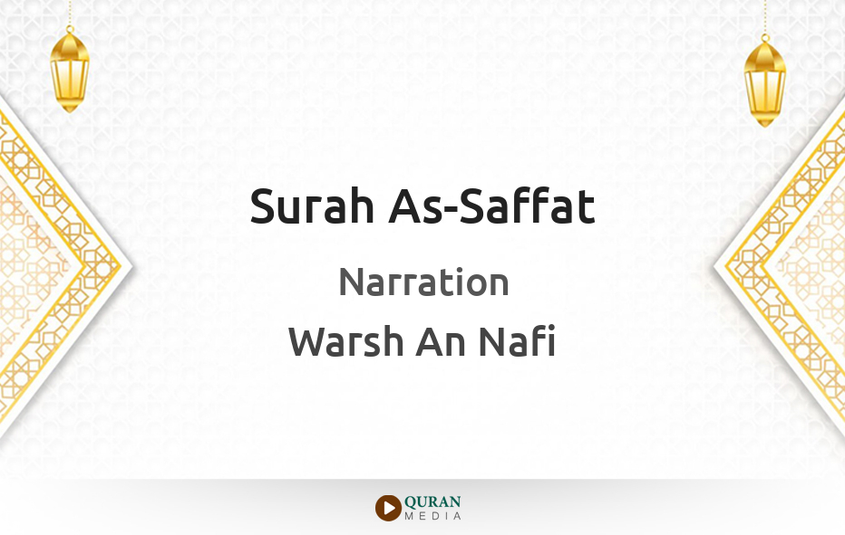 Surah As-Saffat by Warsh An Nafi